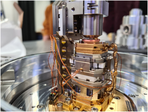 Securing quantum networks with light emitted by artificial atoms